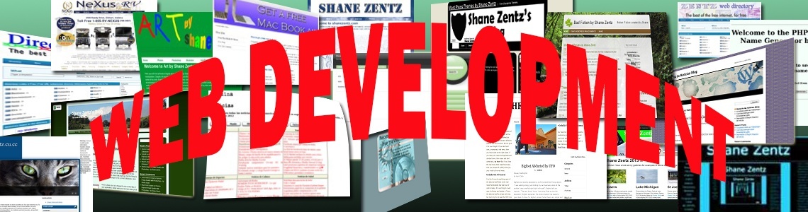 Shane Zentz | Website Developer | Photographer | Graphics